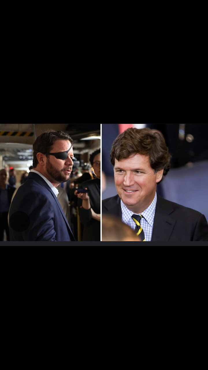 Dan Crenshaw threatening Tucker Carlson