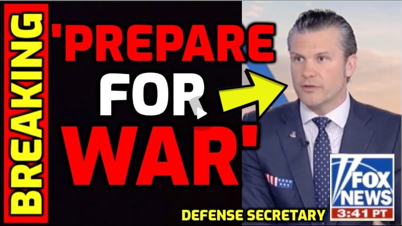 ALERT: "Prepare for WAR" - US Defense Secretary issues WARNING on Live TV!