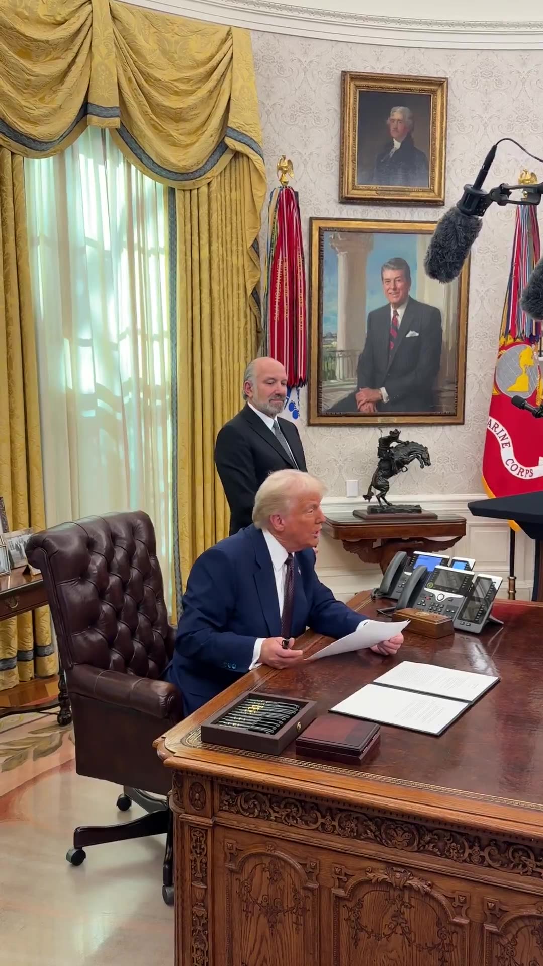 President Trump signs reciprocal tariff executive order