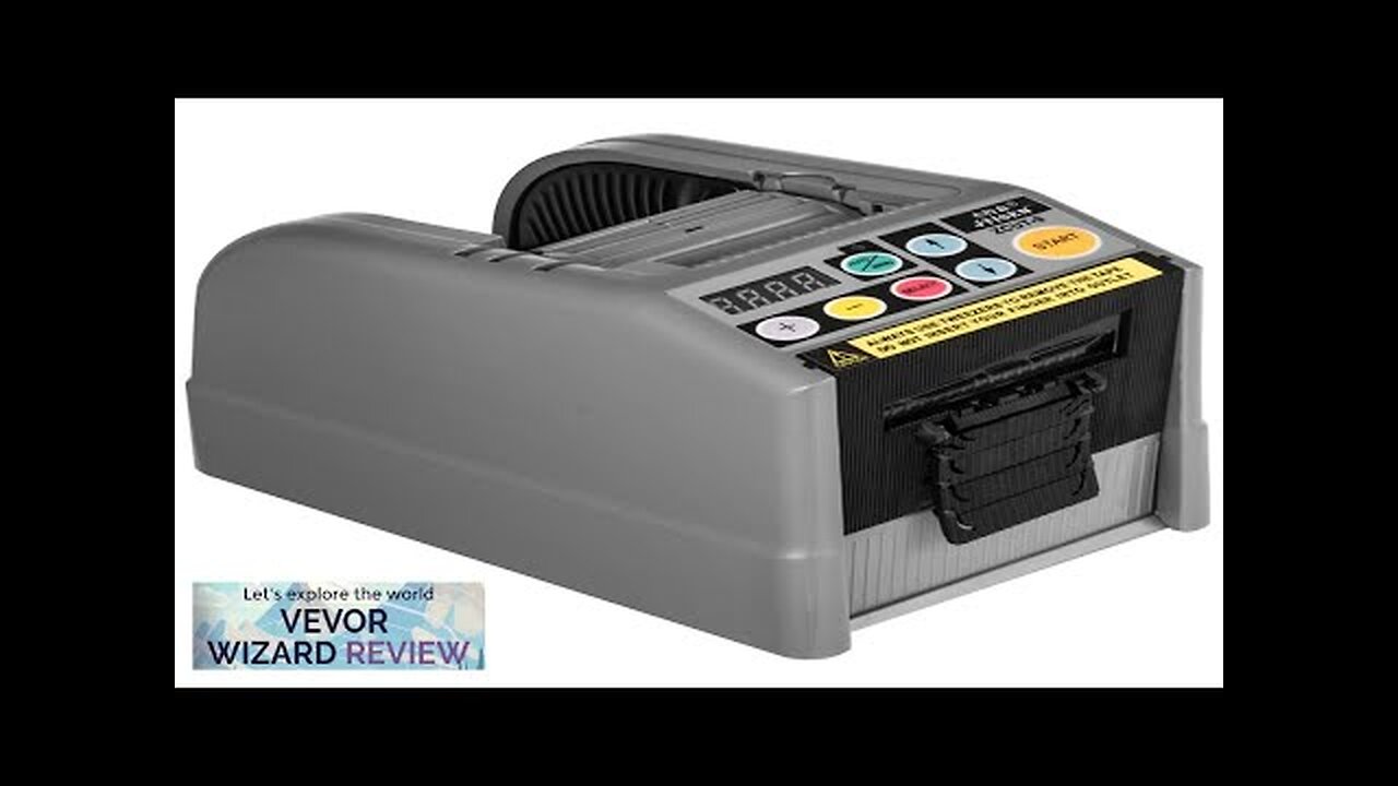 VEVOR Automatic Tape Dispenser Adhesive Electric Tape Cutter Packaging ...