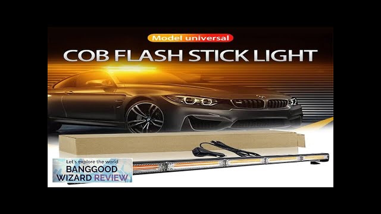 12V 24V Cob Long Stick Light LED Warning Strobe Light Engineering Roof ...
