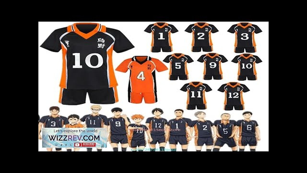 Anime Haikyuu Karasuno High School Cosplay Costume Hinata Shyouyou ...