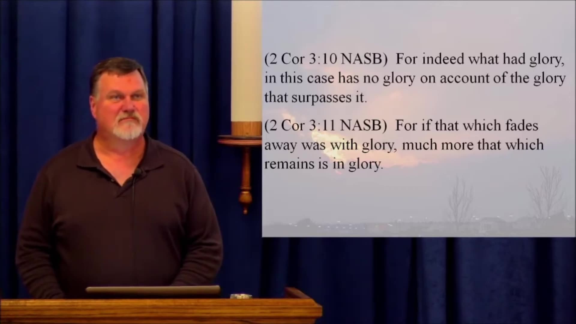 2 Cor 3 & 4 - …for the letter kills, but the Spirit gives life. What ...