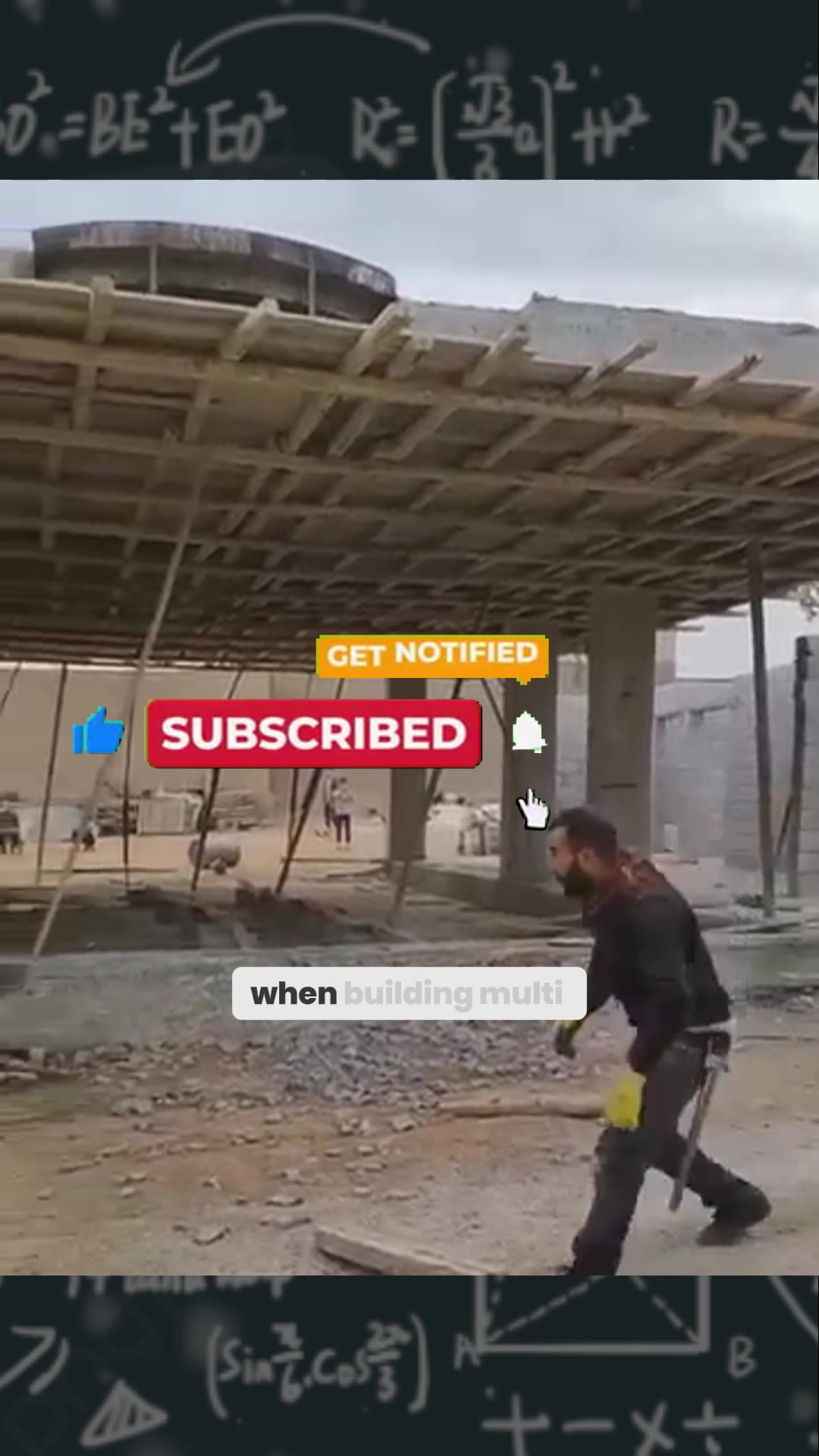 Why Workers THROW Away the Supports of Dangerous Concrete Structures!