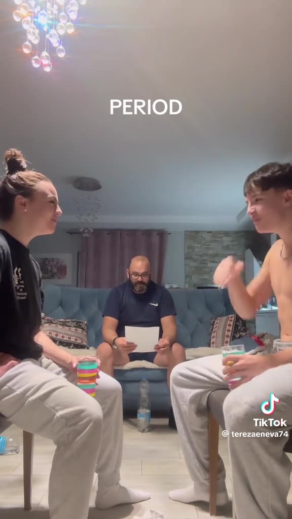 Gen Z Laughing while their Dad reads Zoomer Language
