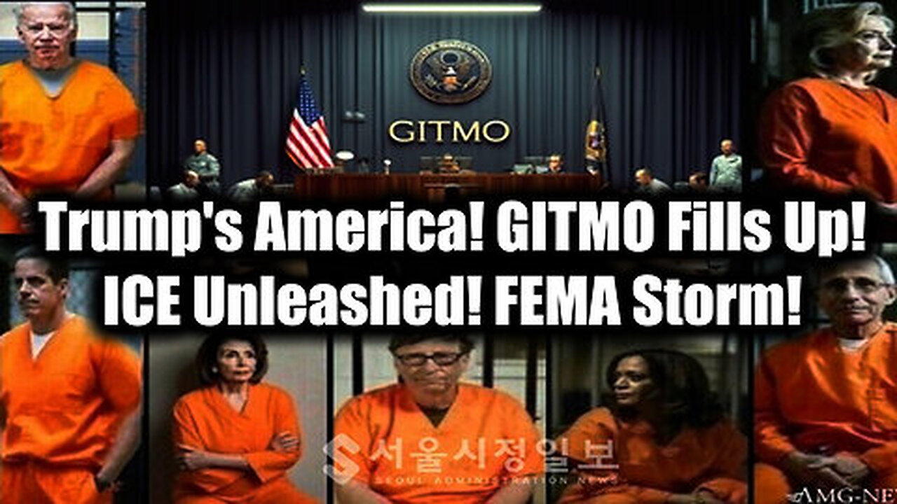 Trump's America! GITMO Fills Up! ICE Unleashed! FEMA Storm! PA Plot ...
