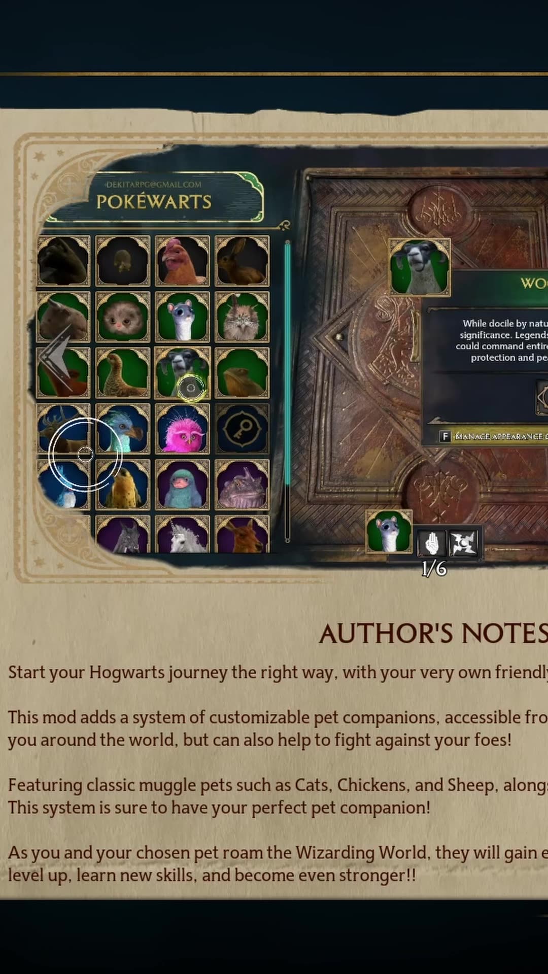 Battle Pet Companion Gone Wrong | Hogwarts Legacy Mod