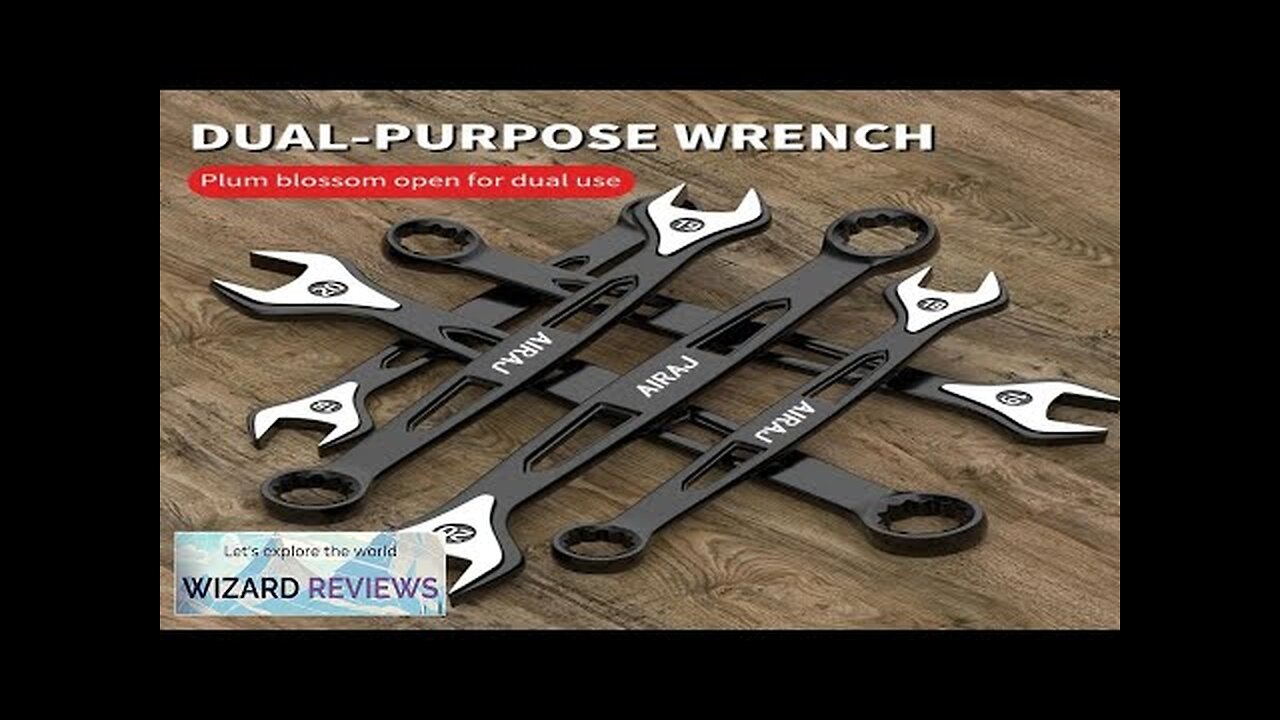 Dual-Ended Wrench Ratchet Wrench Industrial Grade Hardware Tool Auto ...