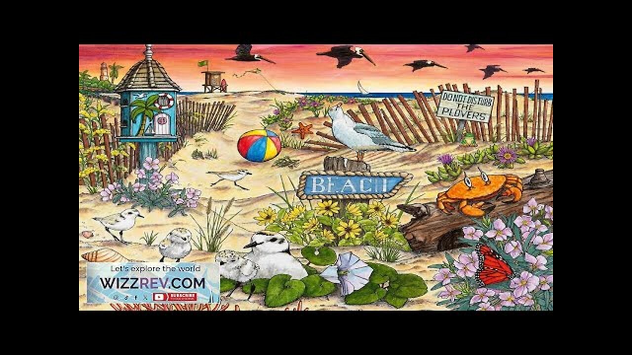 Wonder Forge Don't Disturb The Plovers 1000 Piece Jigsaw Puzzle for ...