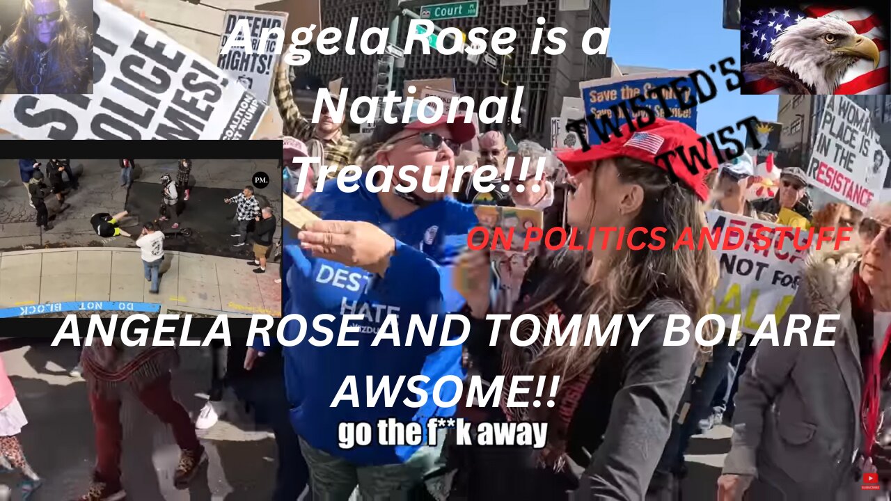 Angela Rose: National Treasure Trollin' No Kings Commies & Tommy Boi's ...