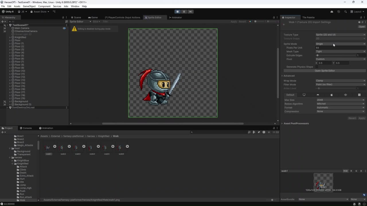 Heroes of Ti - Beginner Unity Devlog 2D Platformer 002