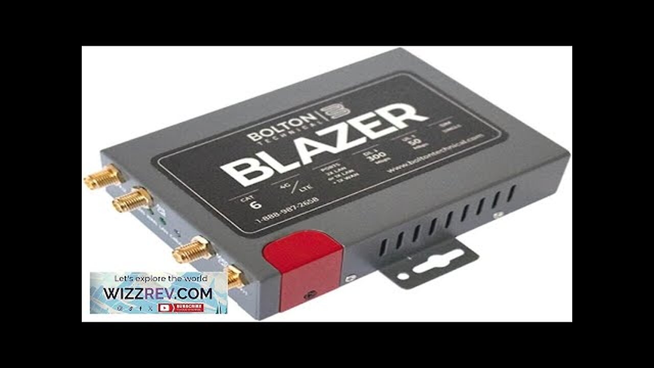 Blazer 4G LTE CAT6 WiFi 6 Portable Cellular Router Review