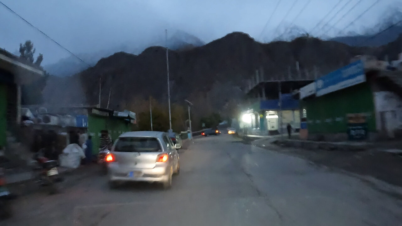 Night Driving In Mountains Road | GHIZER | S-5/EP-87 | Lahore To ...