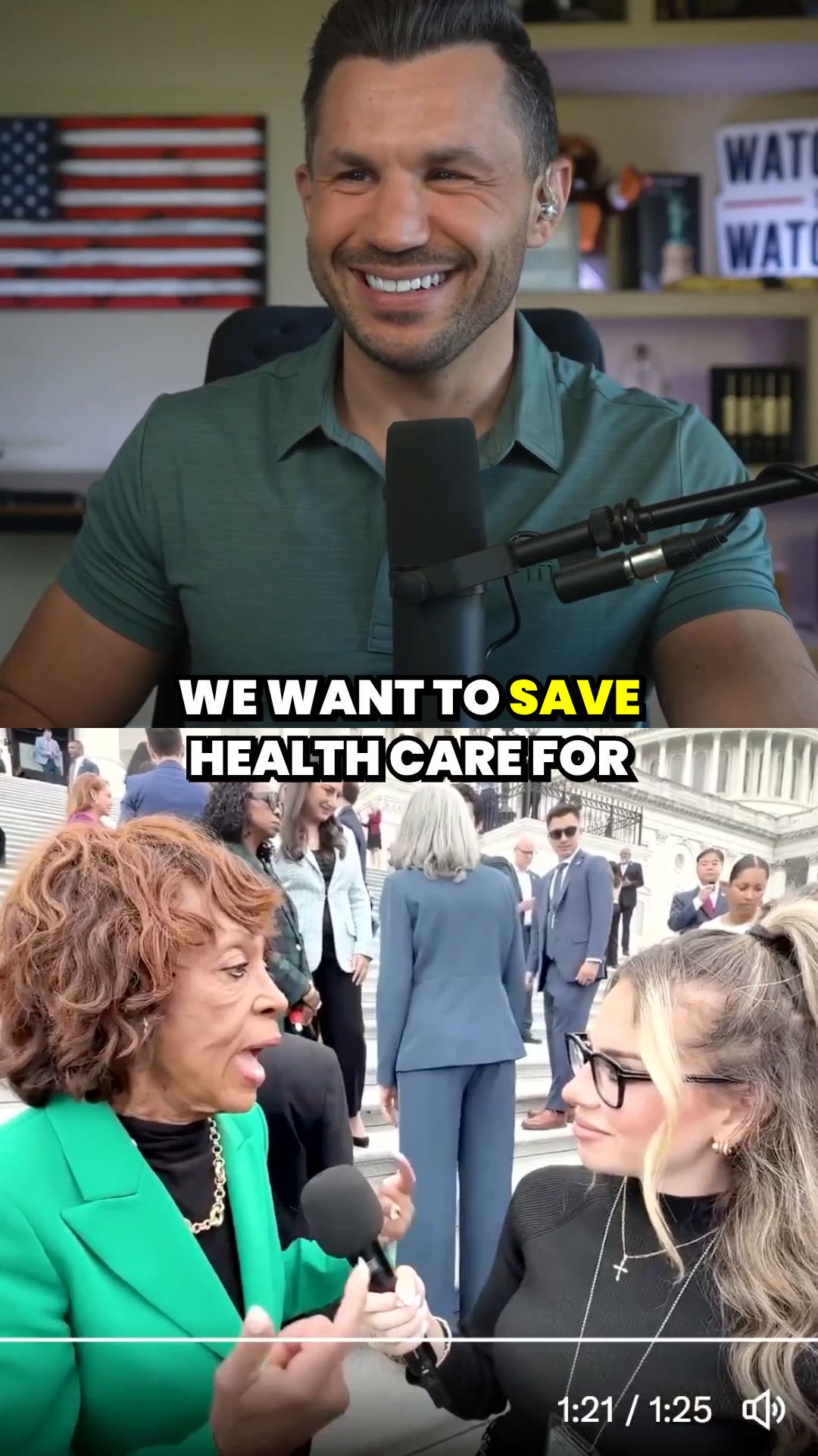 Maxine Waters EXPLODES Over Health Care for Illegal Immigrants