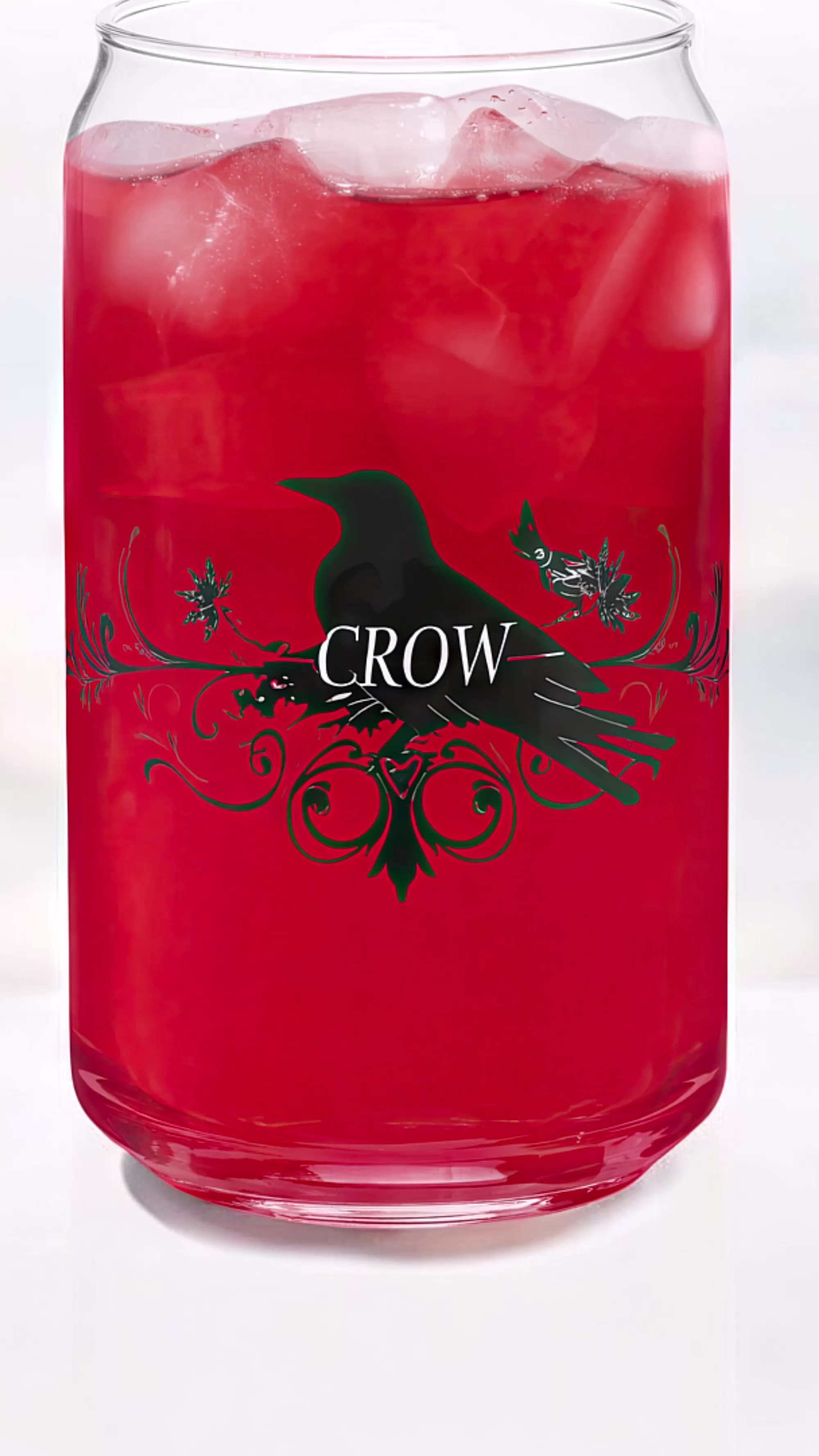 Elegant Crow Glass – A Bold Statement for Your Drinks #CrowStyle # ...