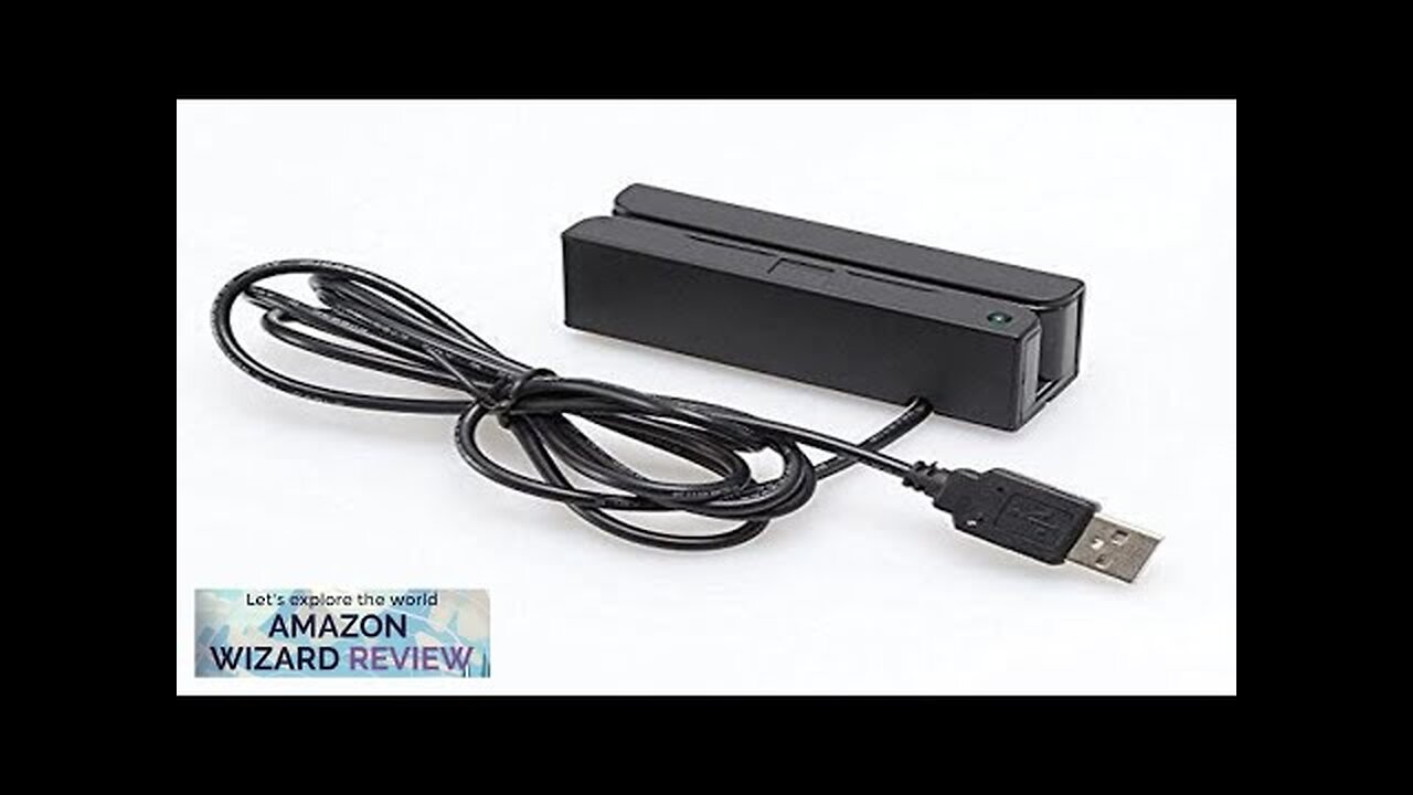 Mini Msr100 Swipe Magnetic Credit Card Reader 3 Tracks Hi/Lo Data ...