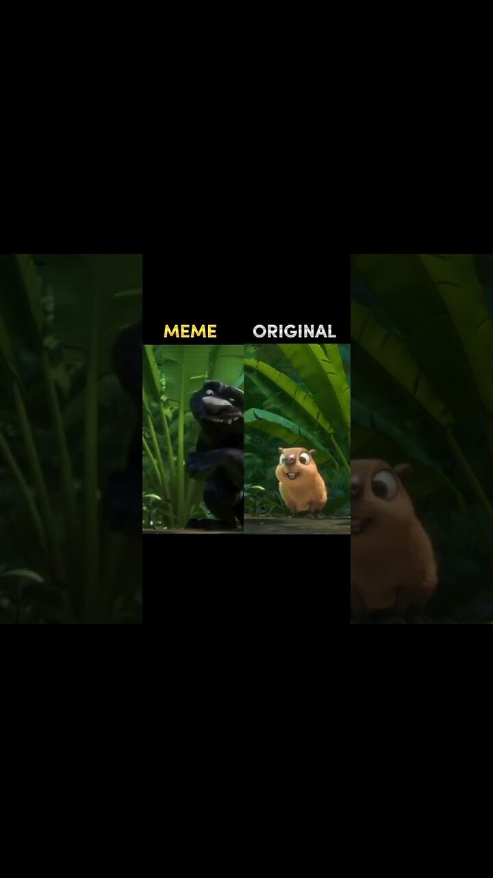 Capybara Ok I pull up Meme vs Original