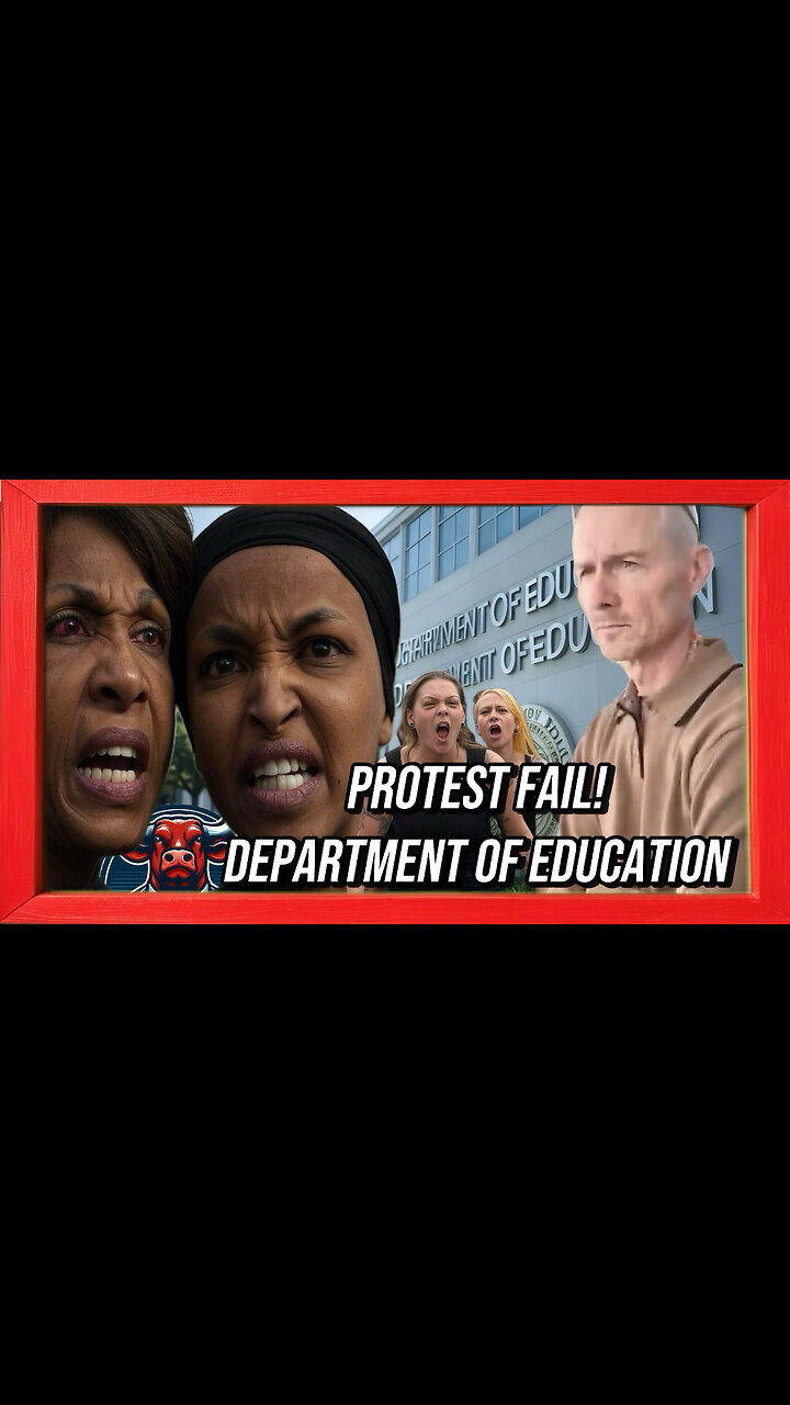 DEMOCRAT FAIL: Department of Education Protest Fails Massively, Country ...