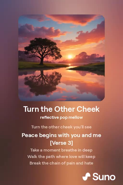 Turn Your Cheek