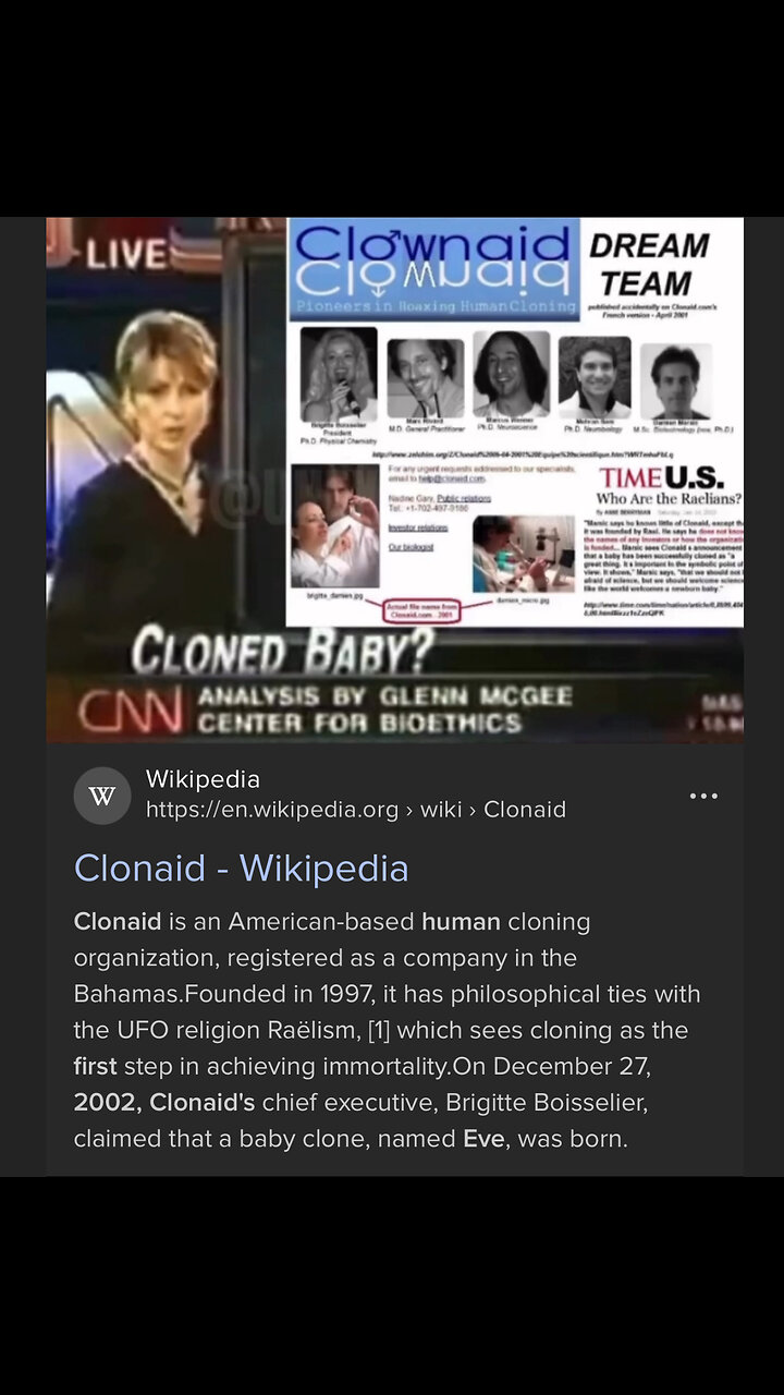 Human Cloning is Here: The Shocking Truth About Baby Eve