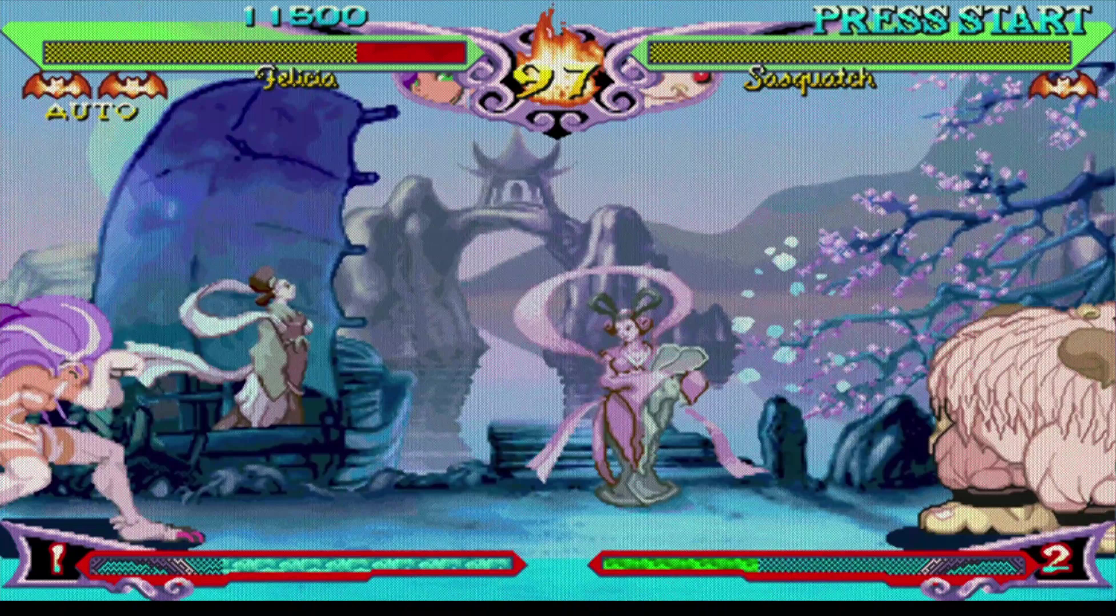 Felicia vs Sasquatch