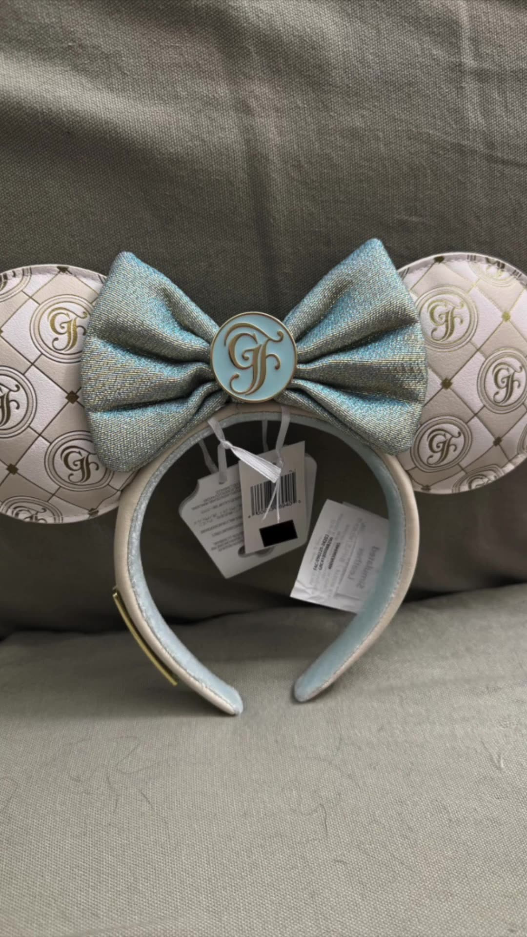 Walt Disney World Grand Floridian Loungefly Minnie Mouse Ears Headband ...