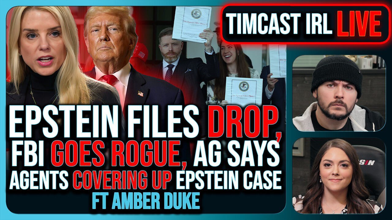 EPSTEIN Files DROP, FBI GOES ROGUE, AG Says They COVERED UP Epstein ...