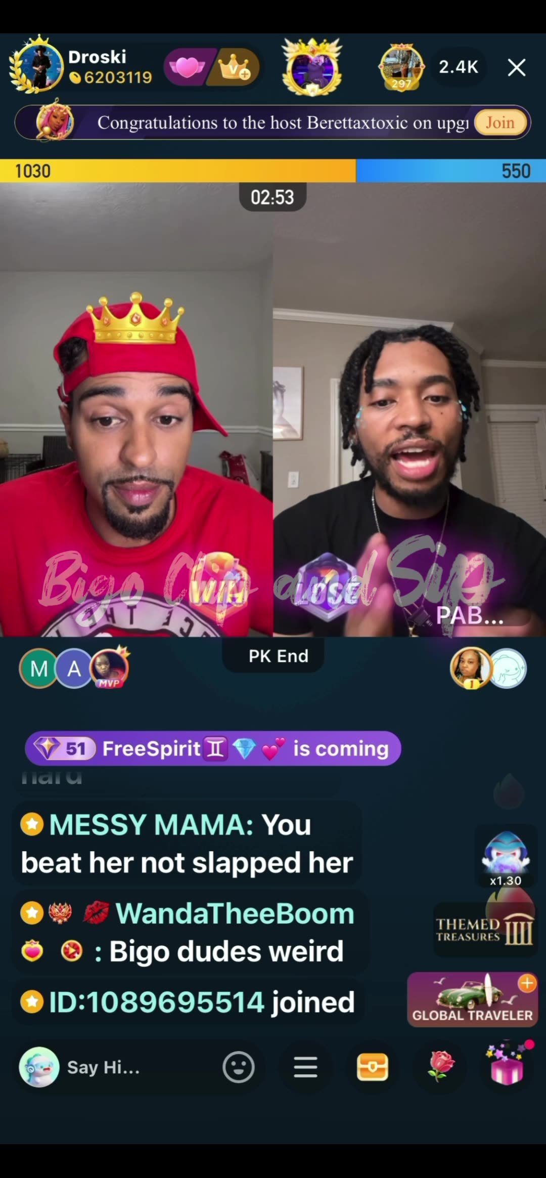 Droski has a light weight interview with Pablo about current situation ...