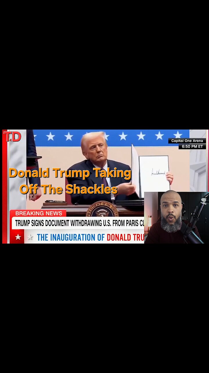 Donald Trump Taking Off The Shackles