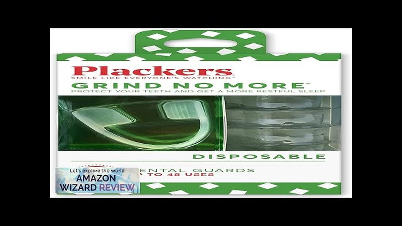 Plackers Grind No More Night Guard Nighttime Protection for Teeth BPA ...