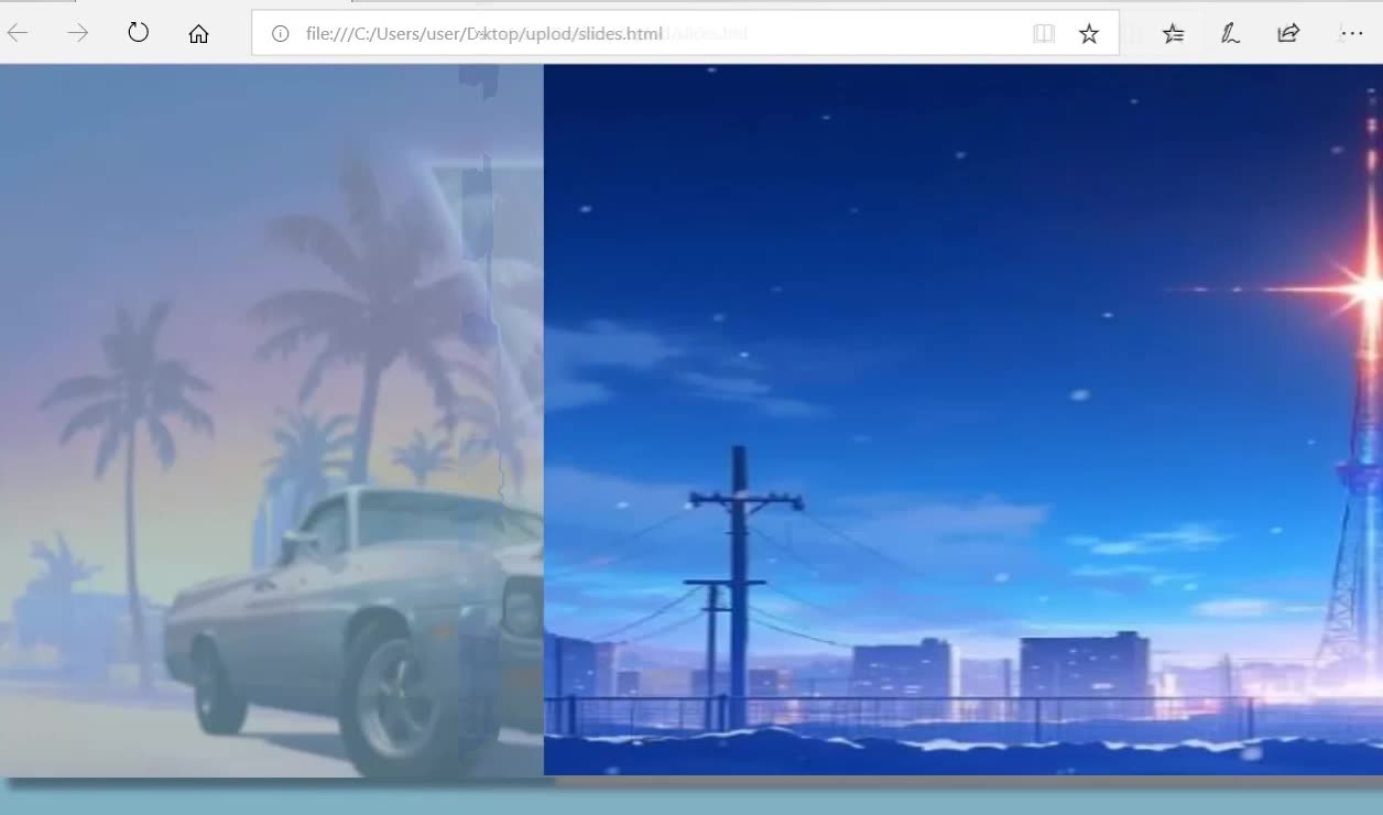 Slides Animation with Css Edits Simple