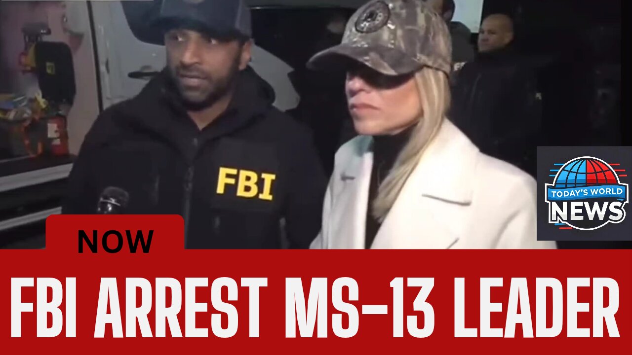 03/27/2025 AG AND FBI Arrest ms-13 Gang Leader. President Trump wants ...