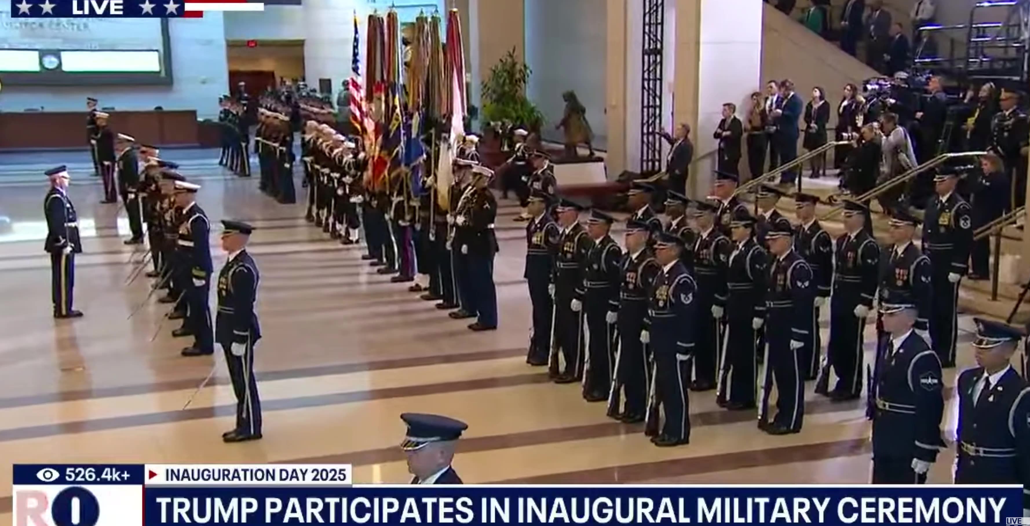 TRUMP INAUGURAL MILITARY CEREMONY - MILITARY IS THE ONLY WAY 2025-01-21 ...