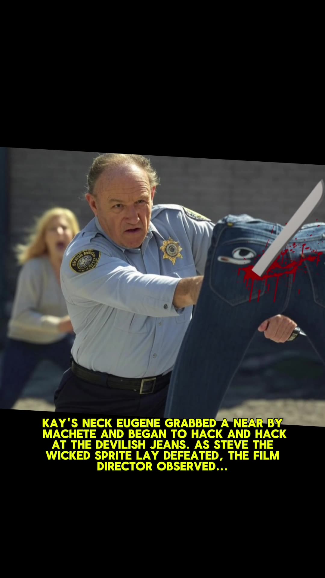 Gene Hackman got his name from a paranormal experience?