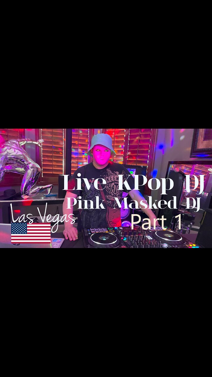 KPop DJ Pink Mask Plays Mix of Hottest KPop Songs Music (part1)