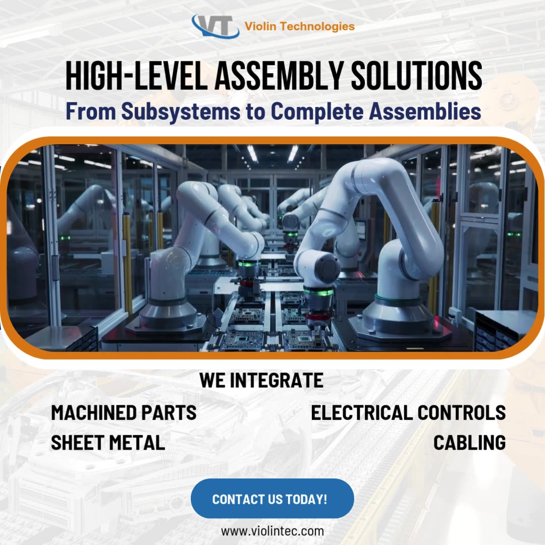 High-level Assembly Manufacturing In USA | Cable Assemblies
