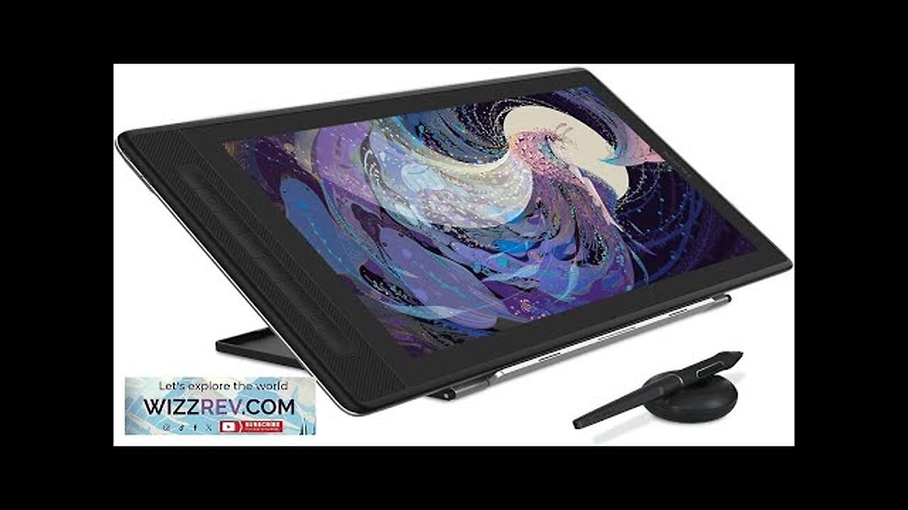 HUION KAMVAS Pro 16 2.5K QHD Drawing Tablet with Screen QLED Full ...