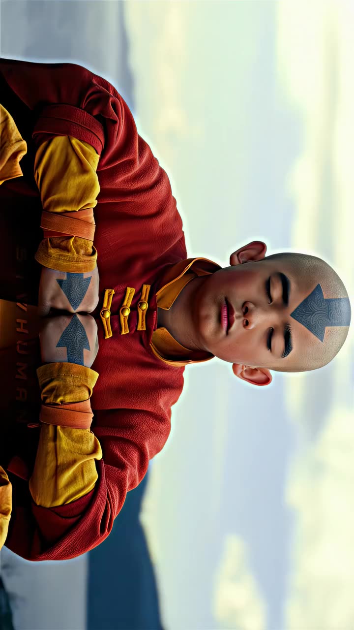 The Legend of Aang: Avatar’s Epic Journey Begins! 🌊🔥🌍💨"