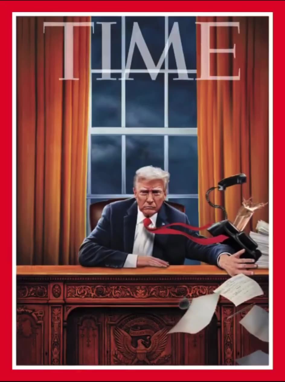 NEW: TIME Inauguration Cover There’s a storm brewing… ⛈️