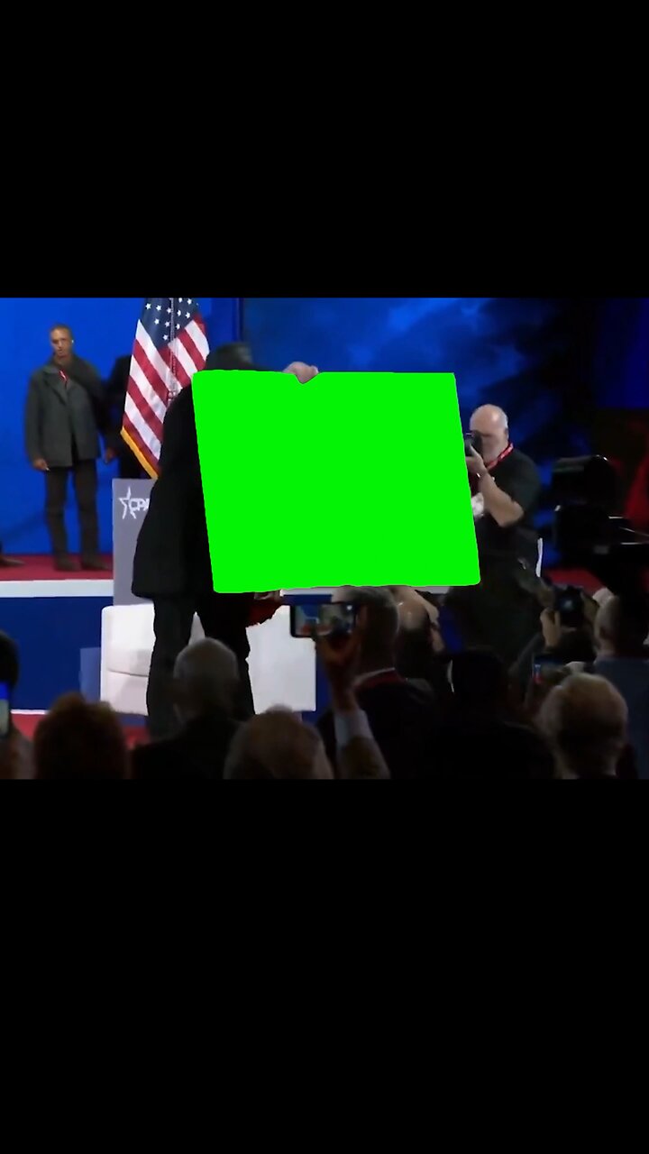 Elon Musk Receives Painting | Green Screen