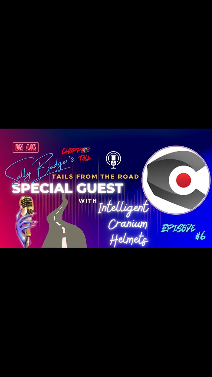 Salty Badgers Chopper Talk Tails of the Road Episode #6 W/ CEO of ICR Helmets #motorcycle #interview