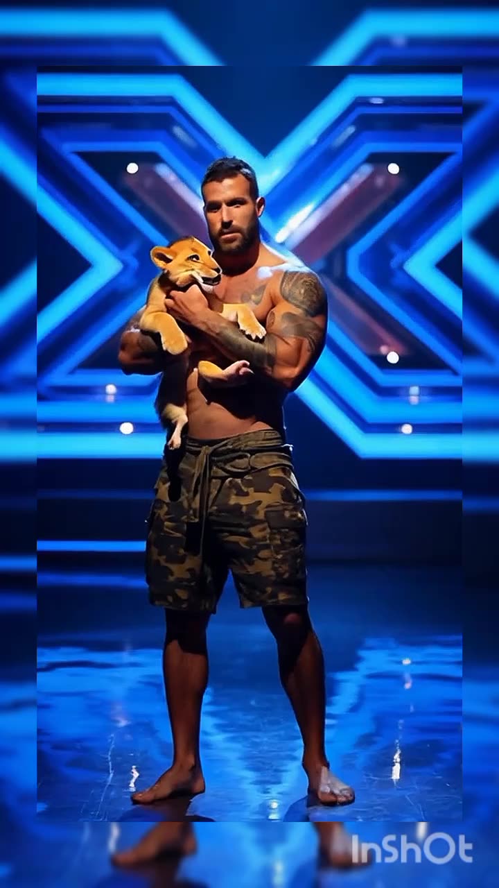 Bodybuilder skinwalker caught up in American got talent show 😱