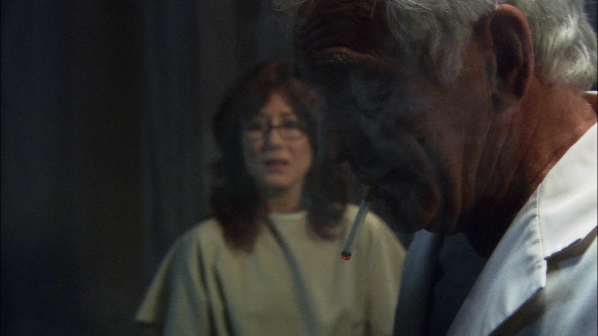 President Roslin visits dr Cottle about her cancer. From Battlestar ...