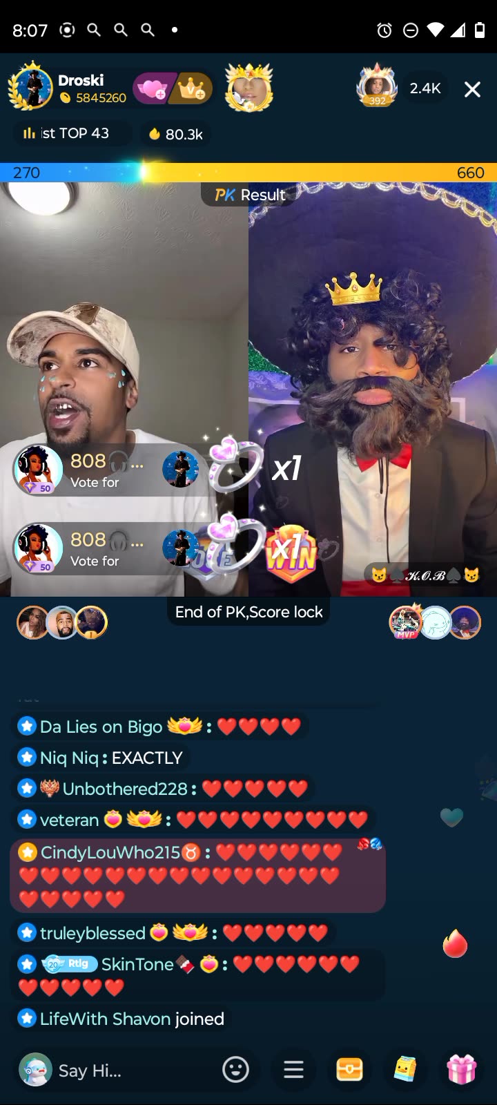 Droski tearing into 21 for talking about his kids