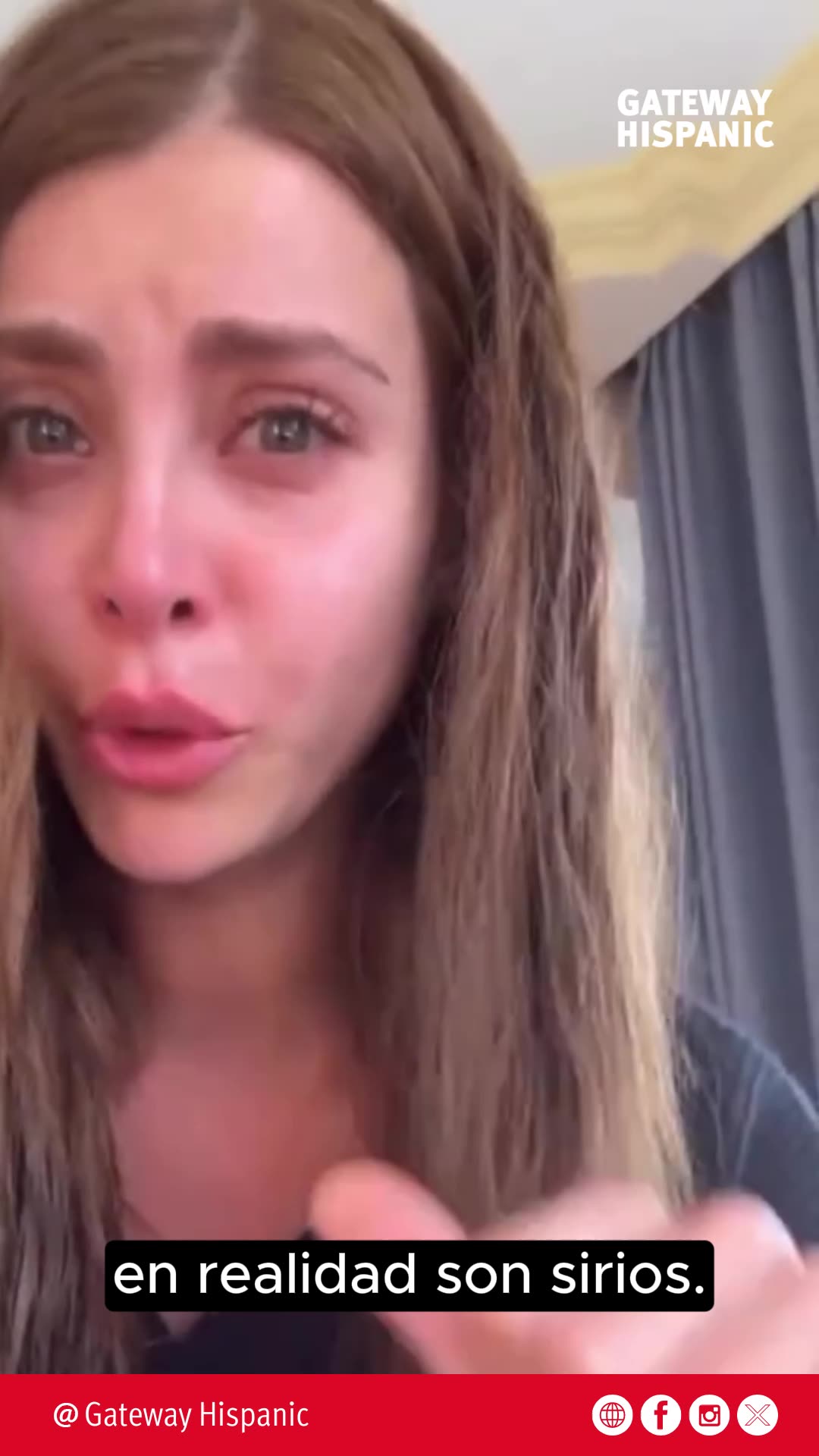 Renowned Syrian actress Nour Ali denounces atrocities by Islamic terrorists