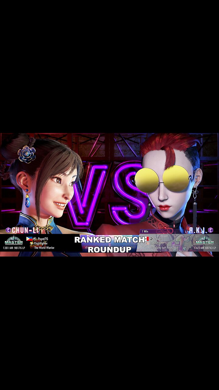 Kuya Kalbo SF6 Ranked Roundup. Chun Li Master Rank [Hori Fight Stick]