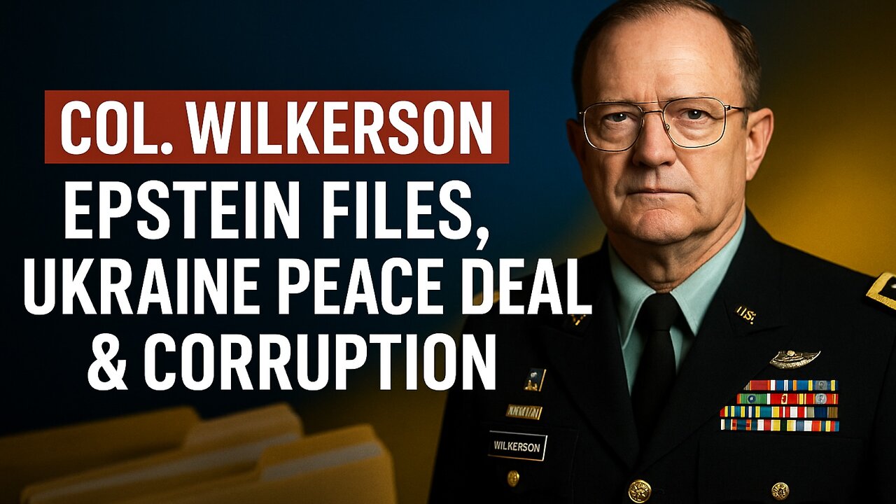 Col. Wilkerson – Epstein Files, Ukraine Peace Deal, Corruption ...