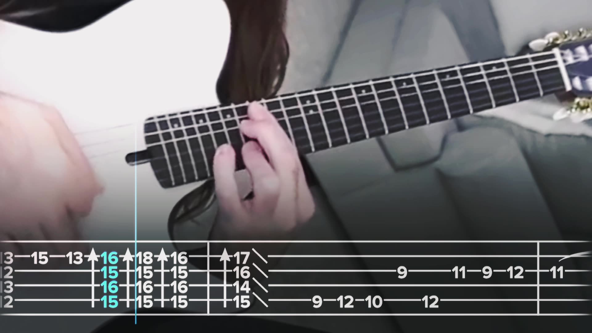 (FREE TAB) Scott LePage - Solo from Playing God / Guitar Tab