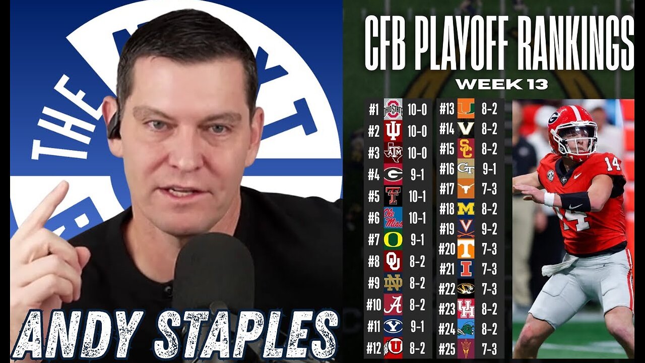CFP Rankings Breakdown | Lane Kiffin's Future | Auburn Coaching Search ...