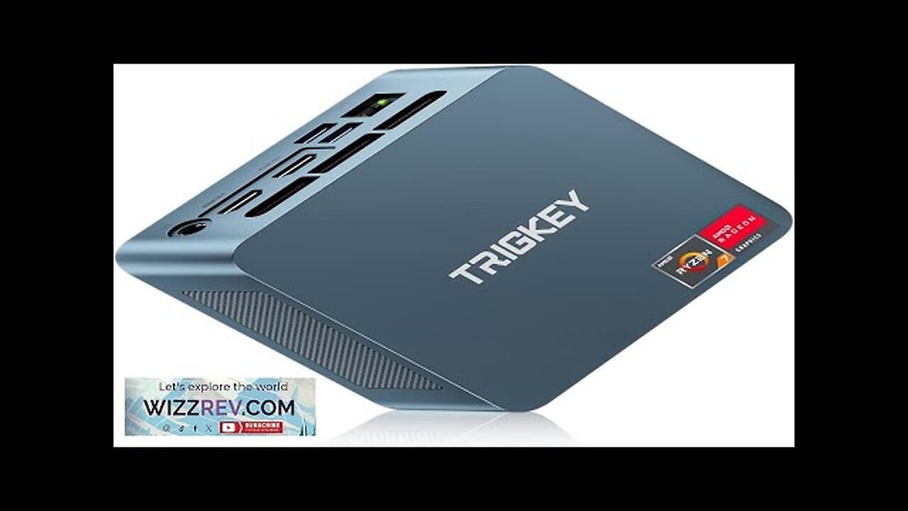 TRIGKEY S5 AMD Ryzen 7 Mini PC 5800H (8C16T Up to 4.4 Review